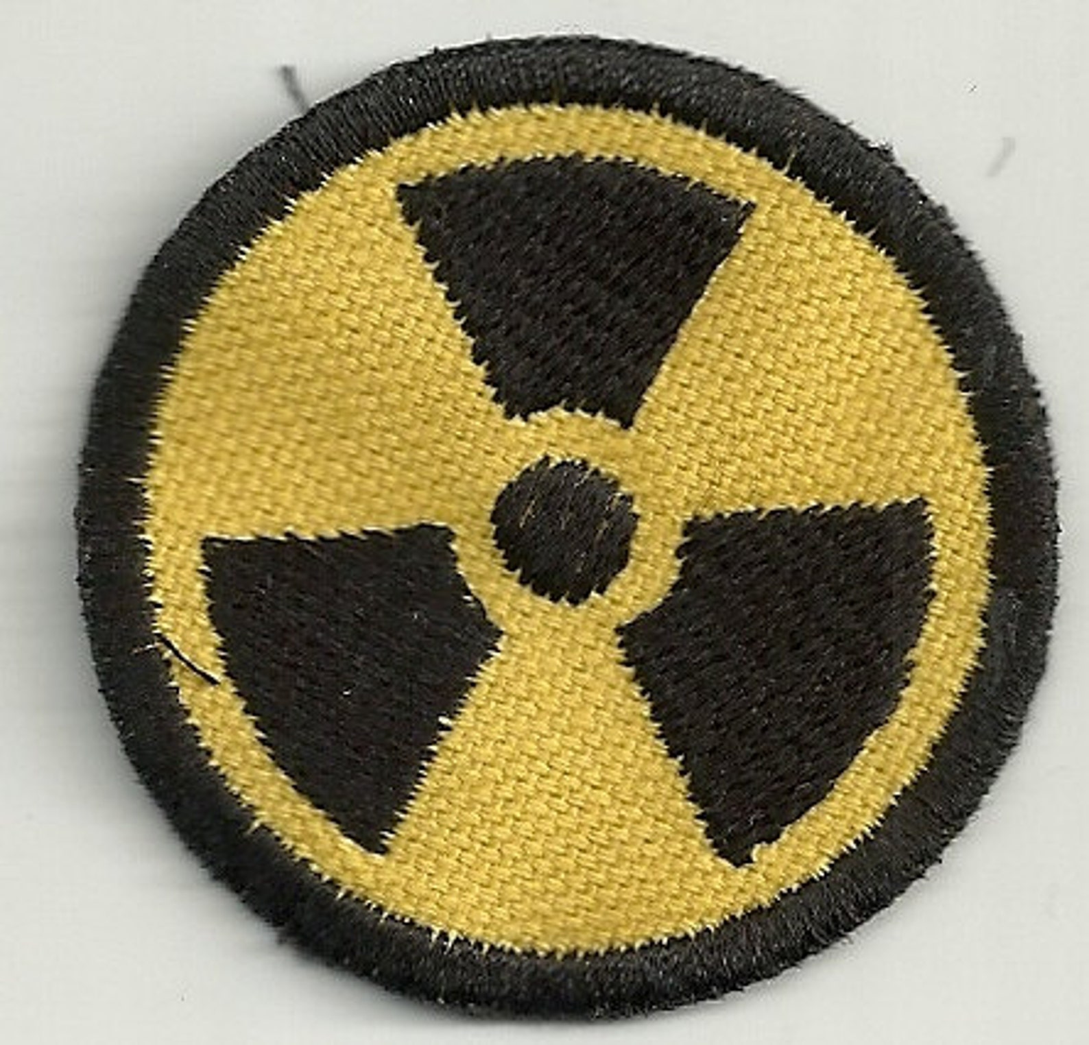 Small Radioactive Sign Patch Custom Made - Etsy