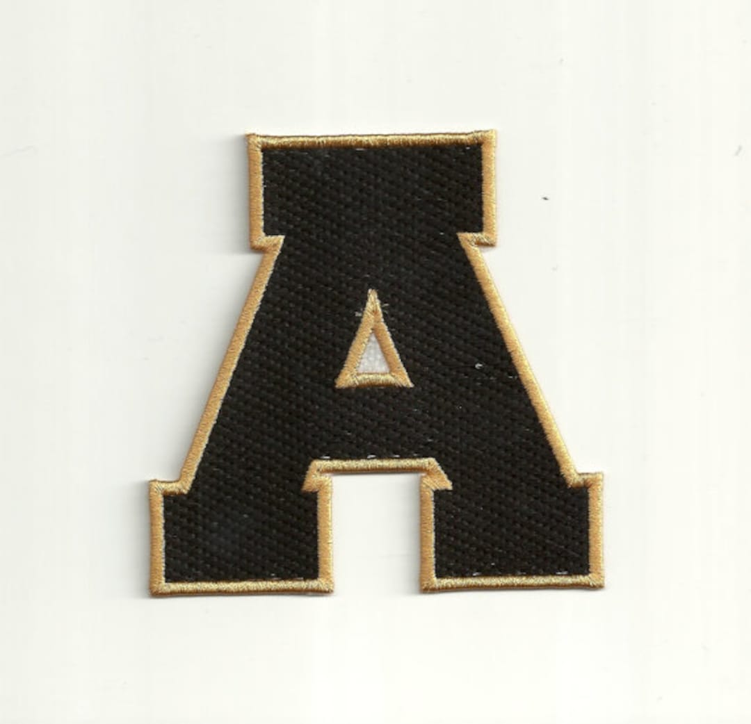 4" Varsity Letter Patch, Any Color Combo Custom Made! - Etsy