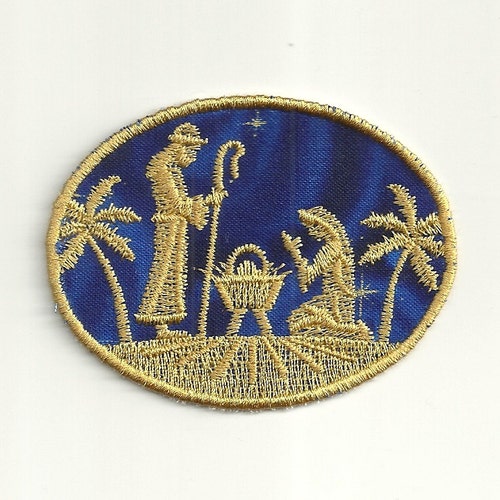 Nativity Scene Patch Custom Made - Etsy