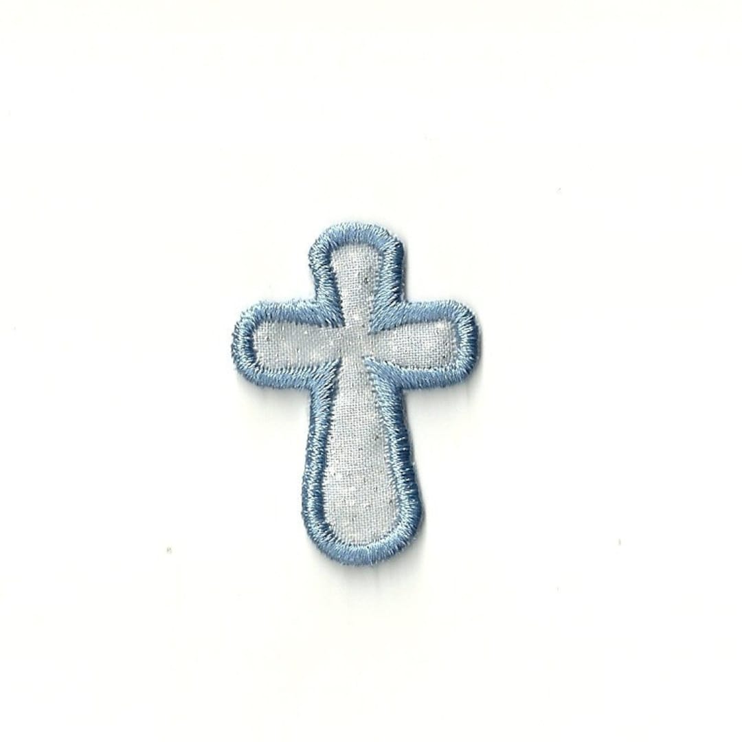 Tiny Cross Patch! Custom Made! - Etsy