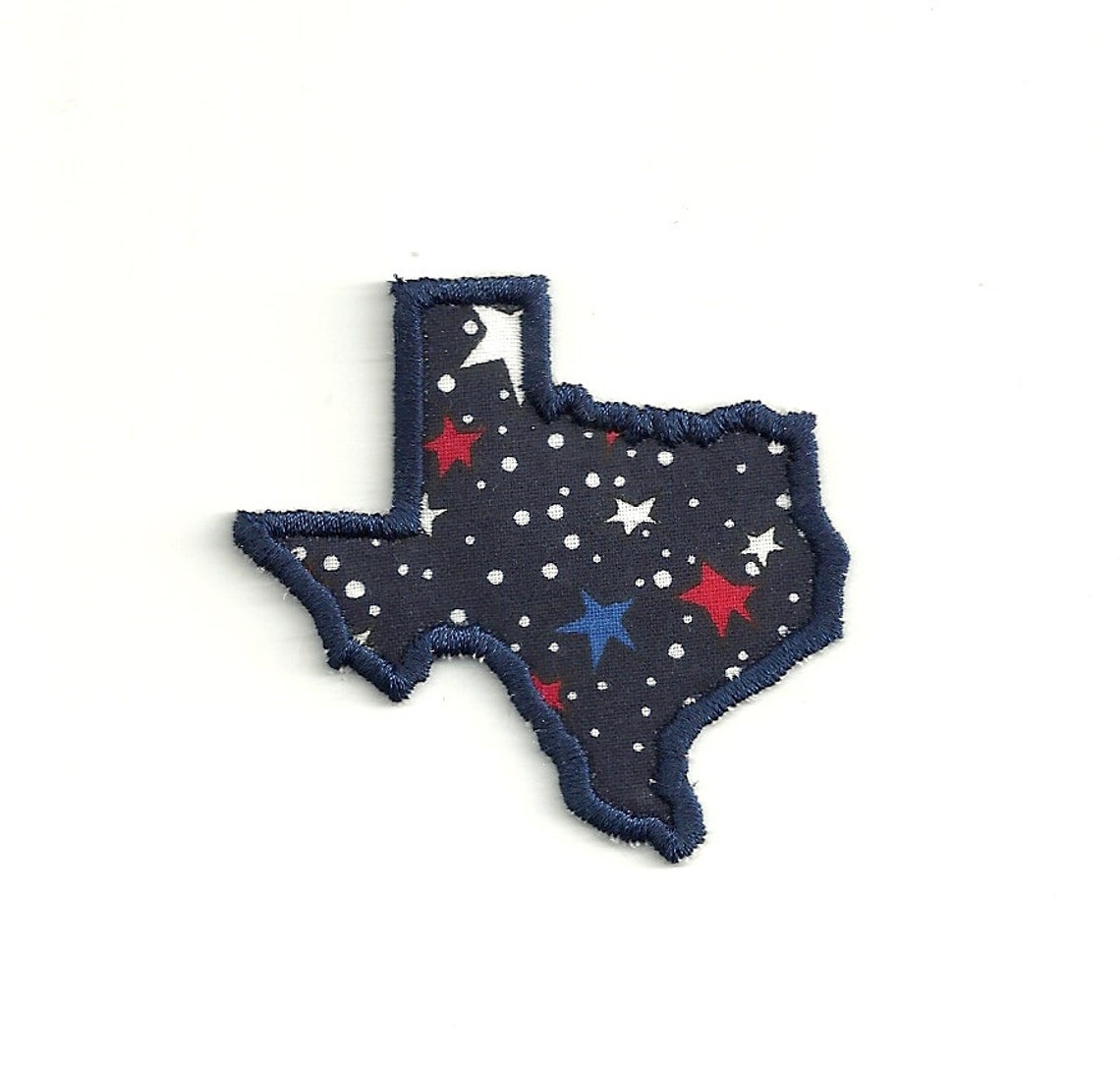 Texas State Patch Any Color Custom Made AP2 - Etsy