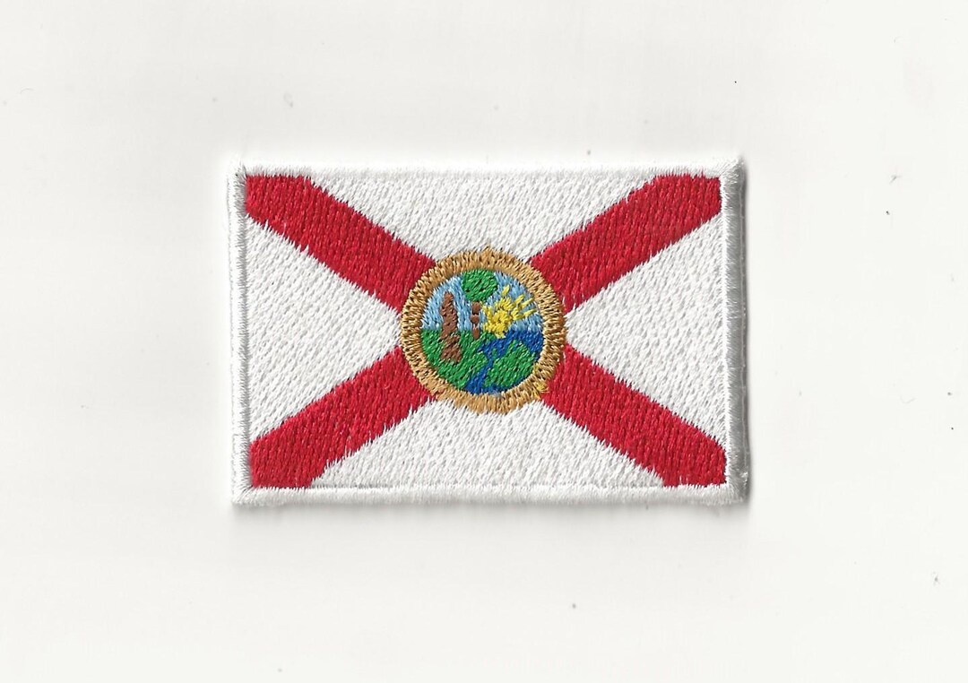 Florida State Flag Patch Custom Made! - Etsy