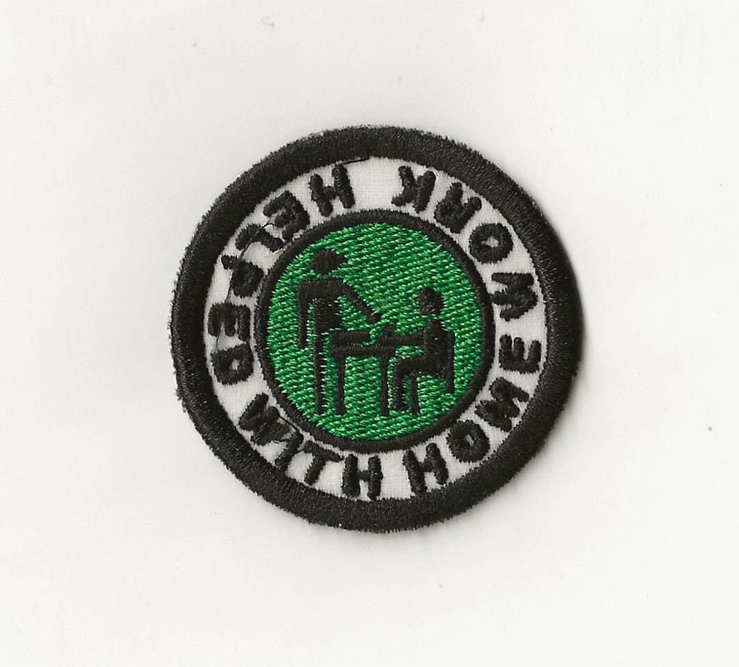 2" Helped With Homework Merit Badge, Patch! Any Color Combo! Custom ...