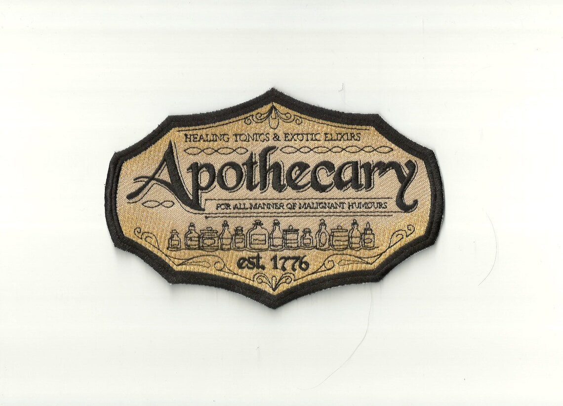 Apothecary Patch! Custom Made! - Etsy