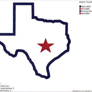 Personalized State Patch, Choice of 1 City Marked by Heart or Star ...