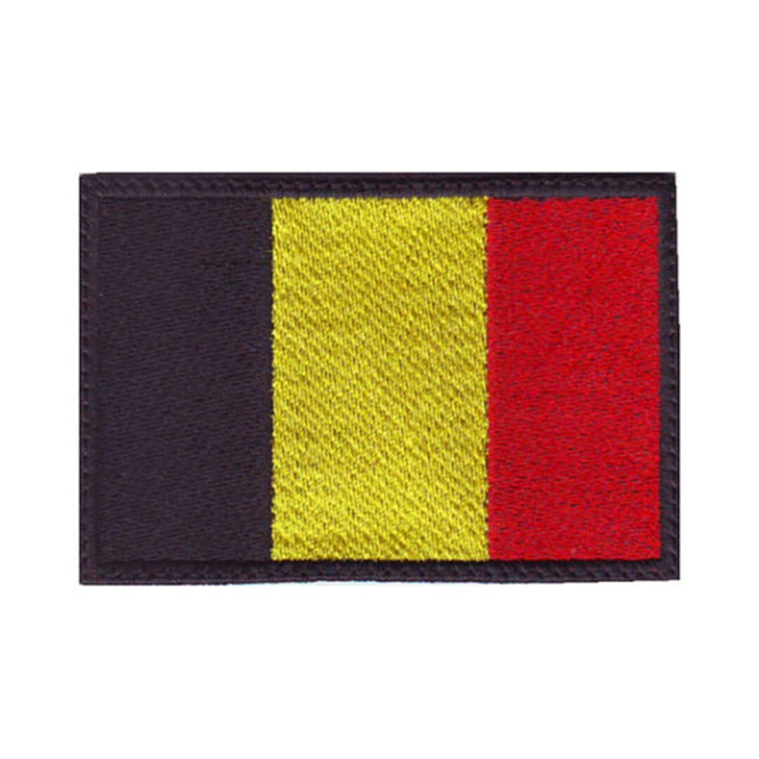 Belgium Flag Patch! Custom Made! - Etsy