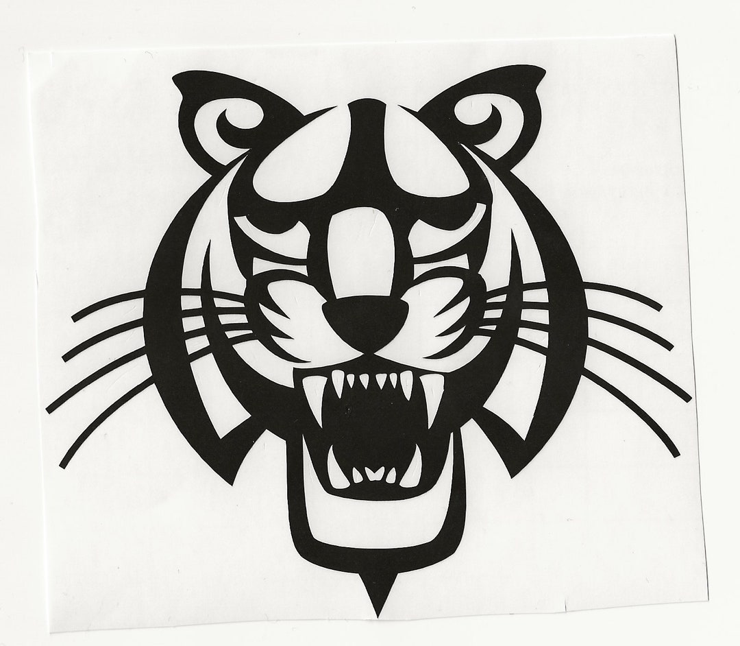 Tiger Vinyl Decal 5! Multiple Sizes Custom Made! - Etsy