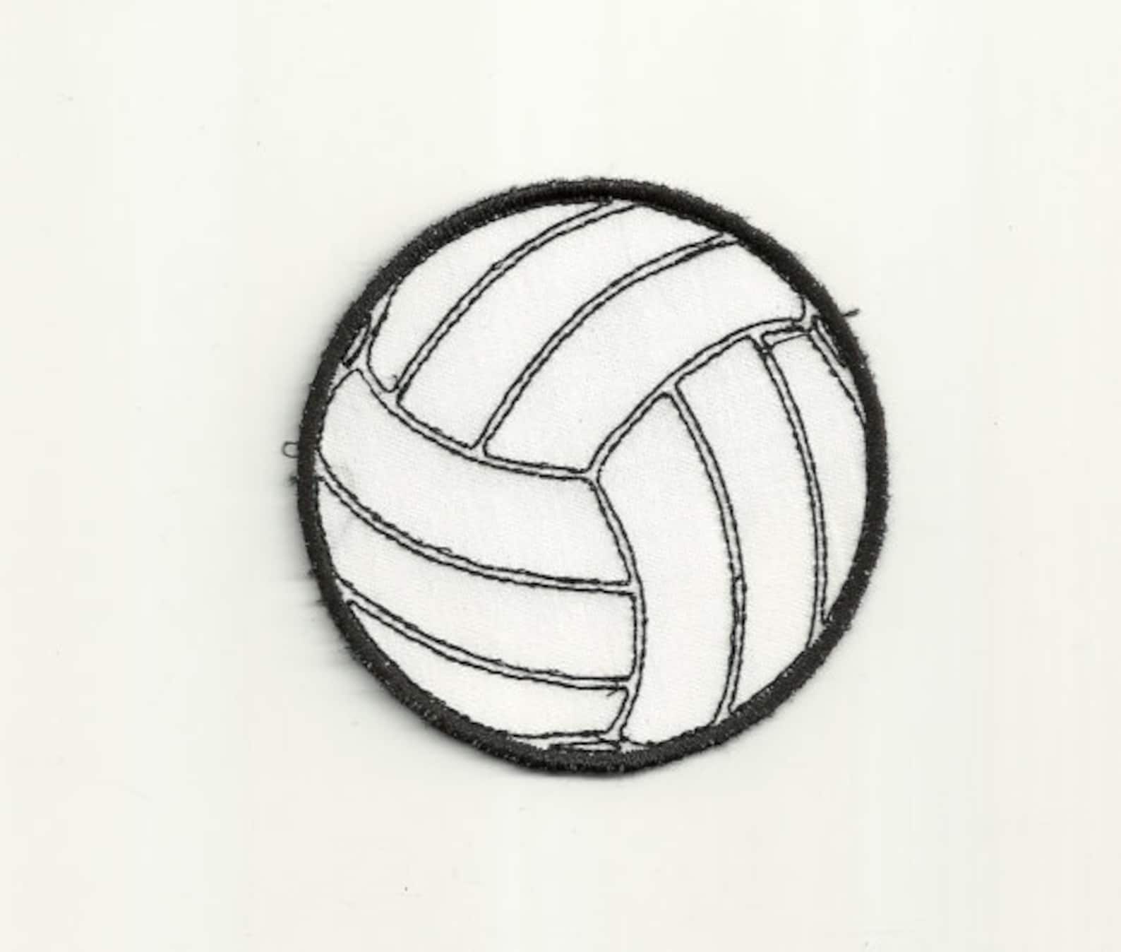 Tiny Volleyball Patch! Custom Made! - Etsy