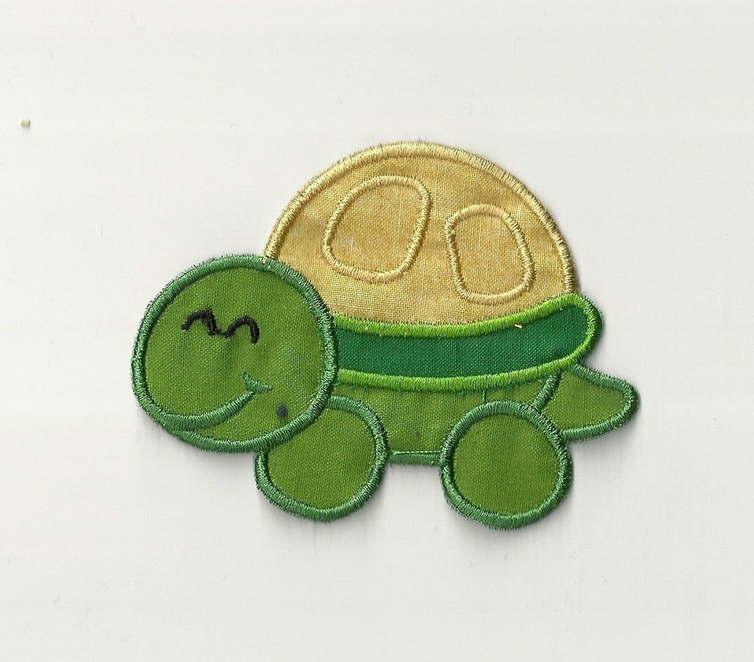 Cute Turtle Patch! Custom Made! - Etsy