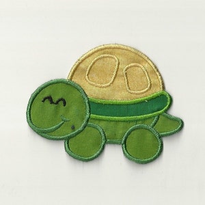 Cute Turtle Patch Custom Made | Etsy