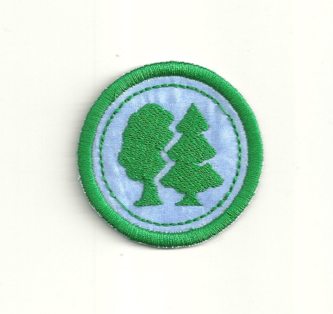2 Forestry Merit Badge Any Color Combo Custom Made - Etsy