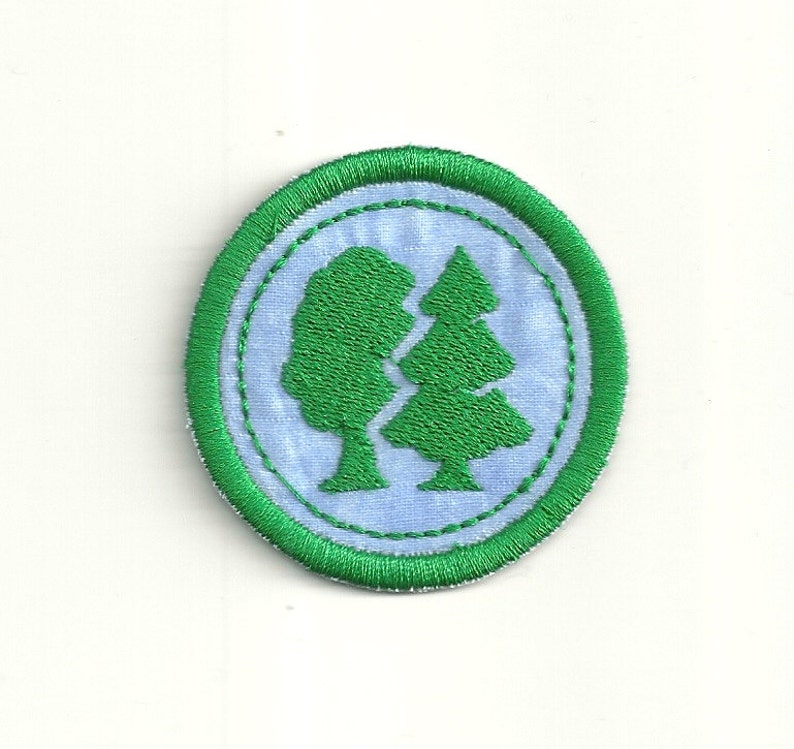 2 Forestry Merit Badge Any Color Combo Custom Made - Etsy