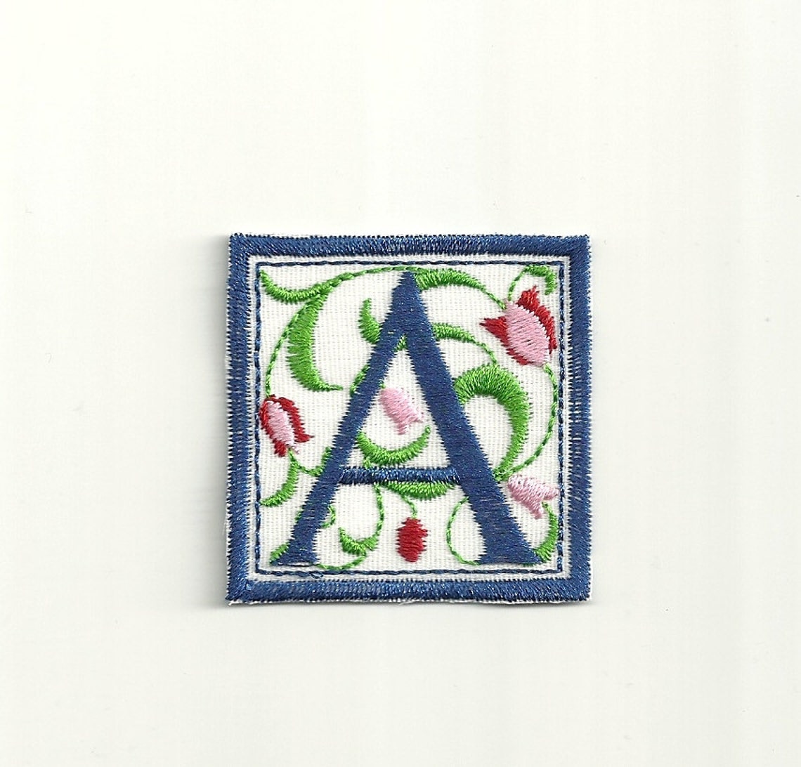 Friendship Initial Patch! 2" Any Color! Custom Made! - Etsy