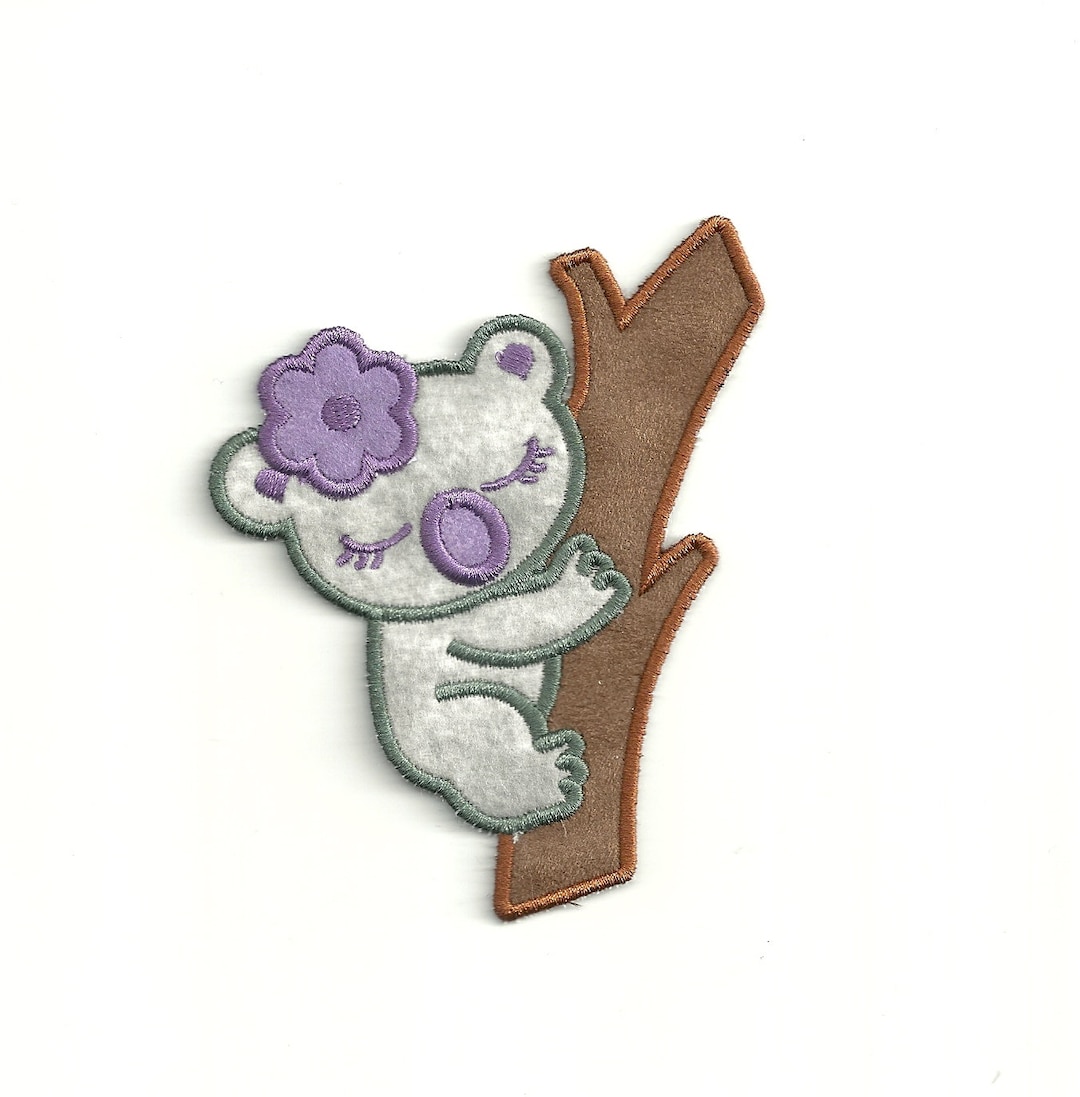 Girly Koala Patch Custom Made! - Etsy