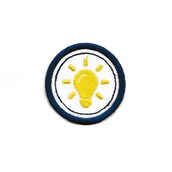 2 Genius Merit Badge Patch Any Color Combo Custom - Etsy