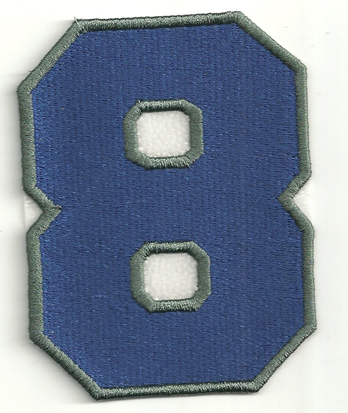 7" Varsity Number Patch, Any Color Combo, Large Custom Made! - Etsy