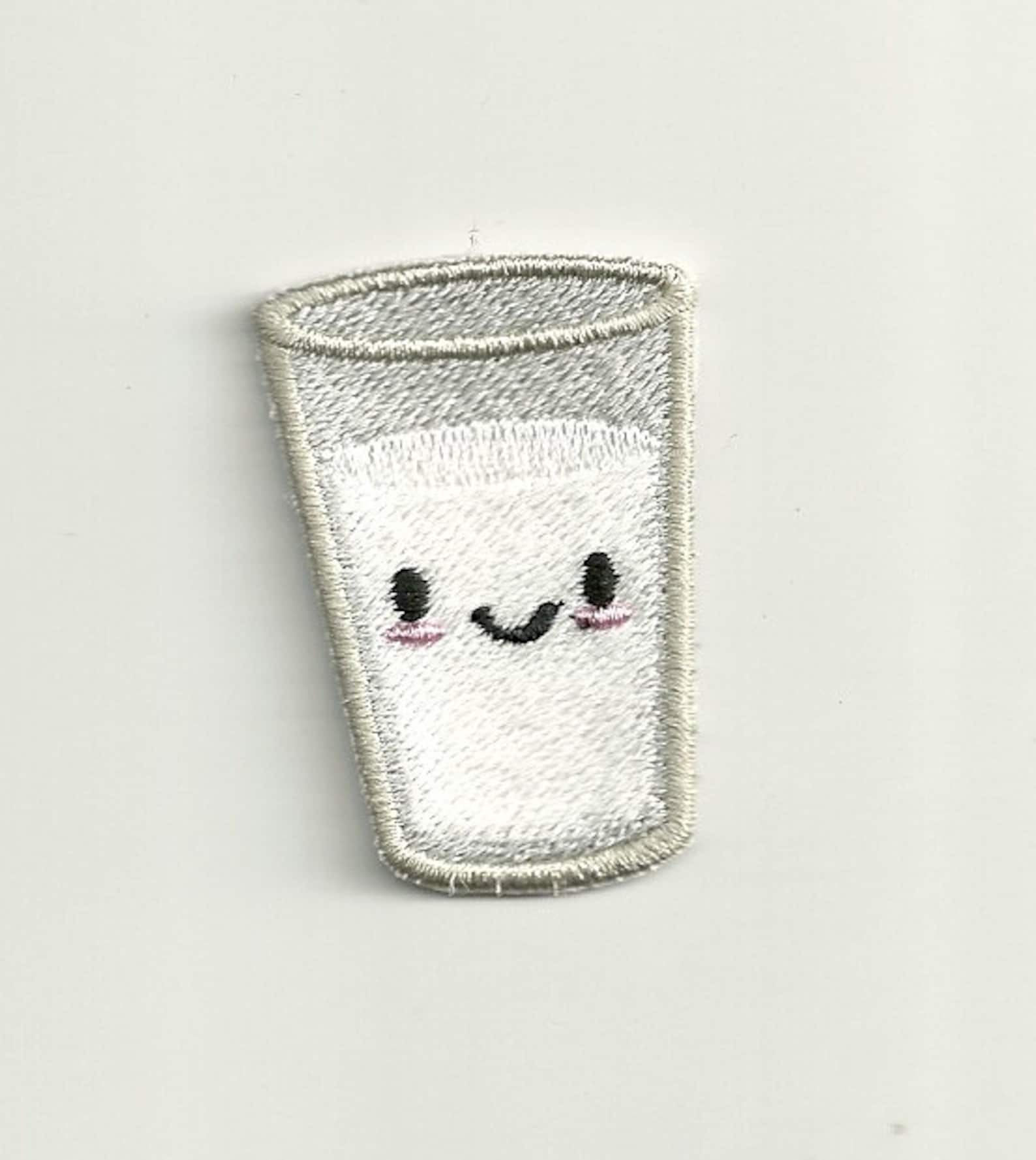 Smiling Milk Patch Custom Made - Etsy