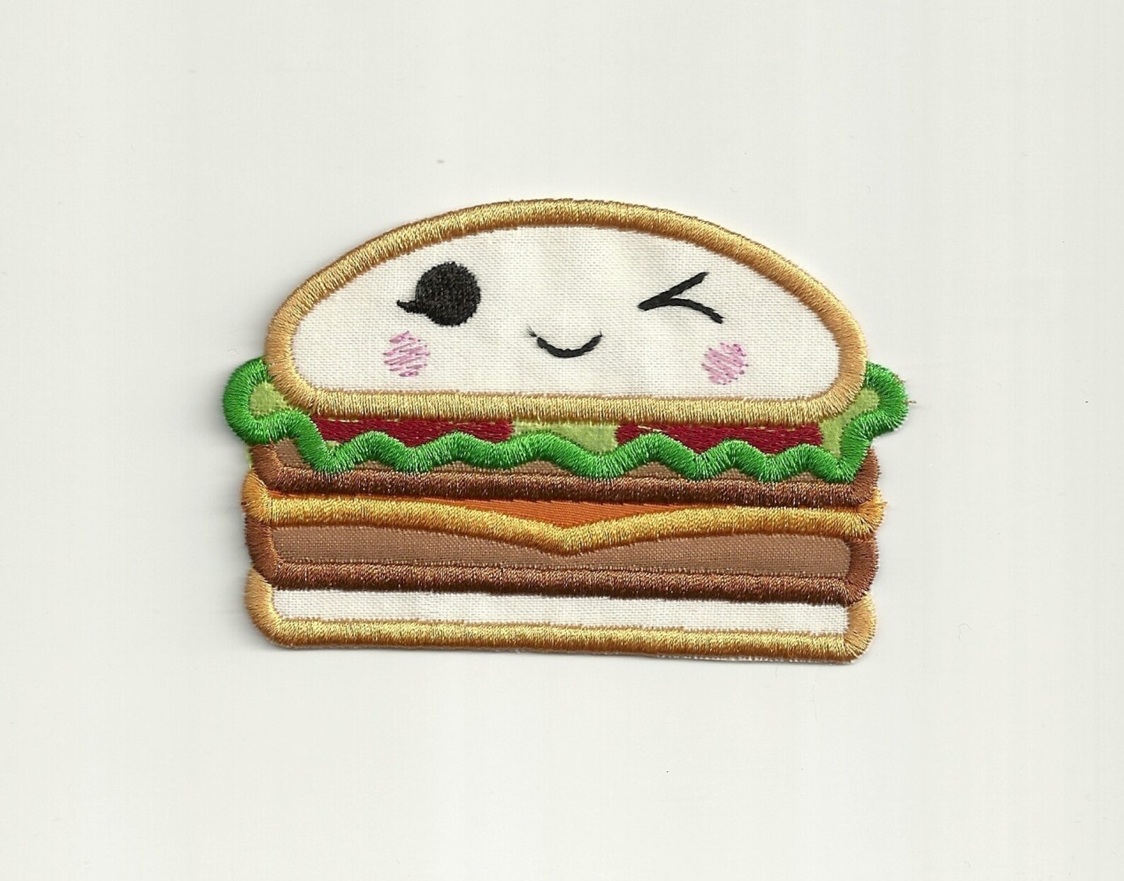 Happy Burger Patch! Custom Made! - Etsy