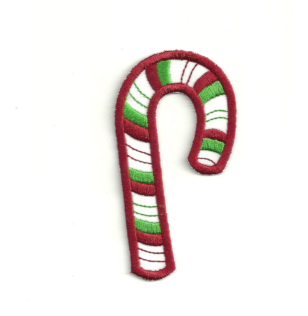Candy Cane Patch Custom Made! - Etsy