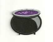 Witch's Cauldron Patch Custom Made F2 | Etsy