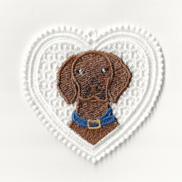 Chocolate Lab Patch - Etsy