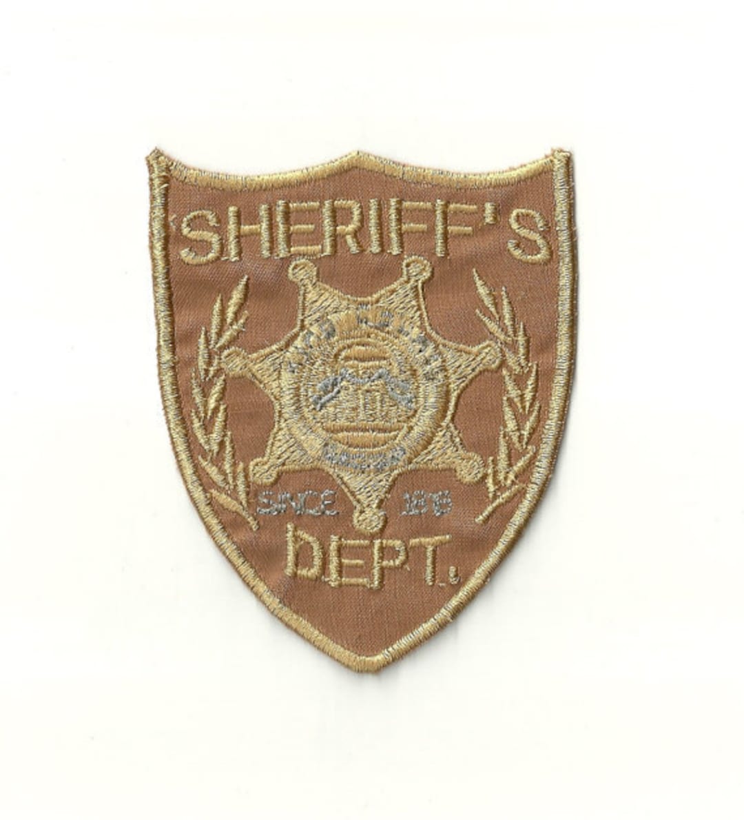 Fun Sheriff's Badge Patch! Custom Made! - Etsy