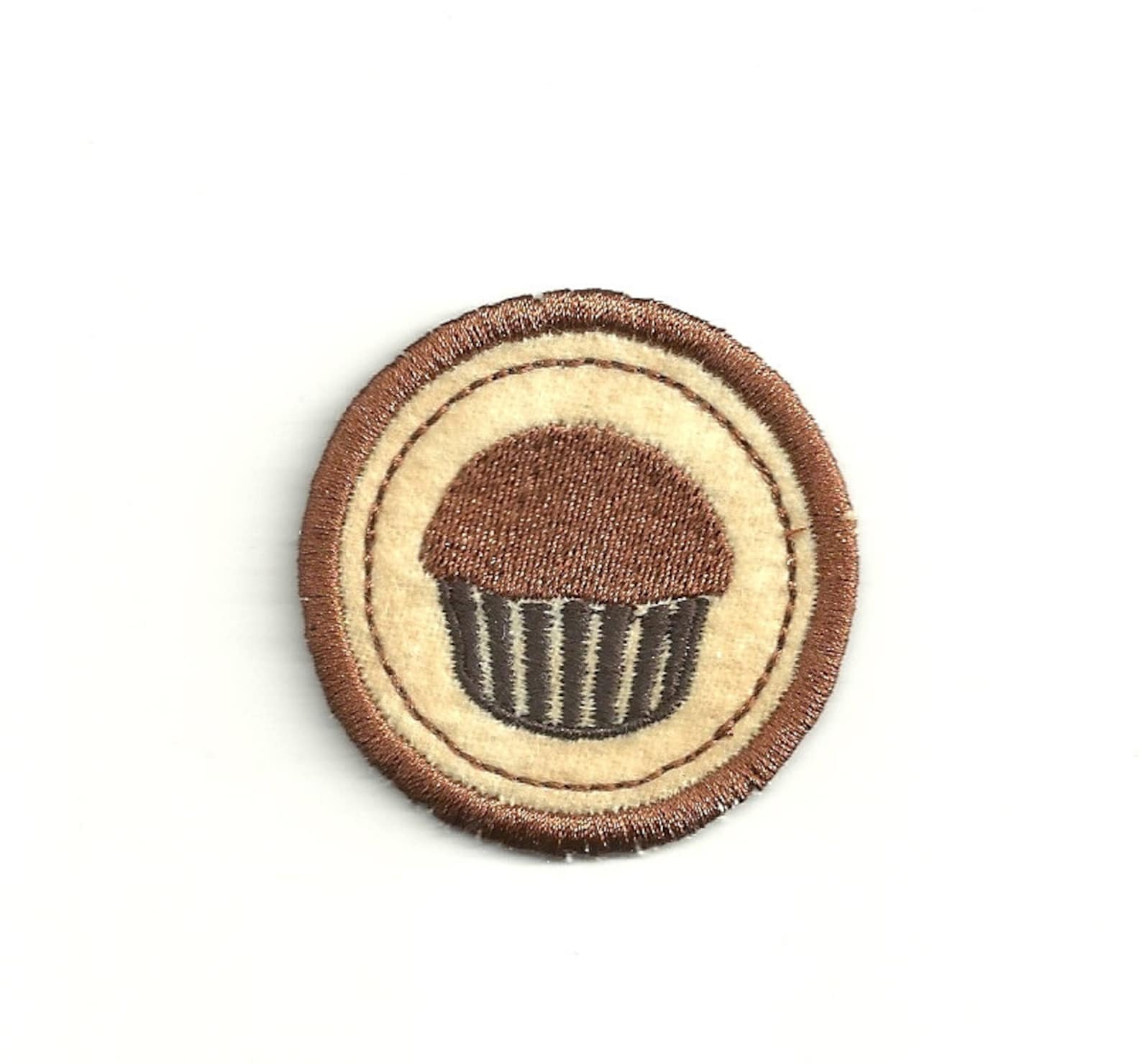 2" Baking, Muffin Merit Badge, Patch! Any Color Combo! Custom Made! - Etsy