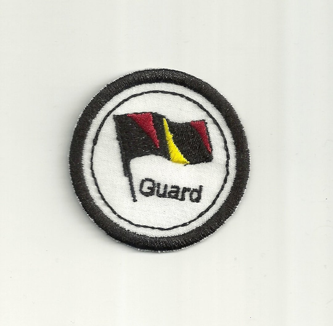 2" Color Guard Merit Badge, Patch! Any Color Combo! Custom Made! - Etsy
