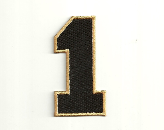 2 Varsity Number Patch Any Color Combo Custom Made - Etsy