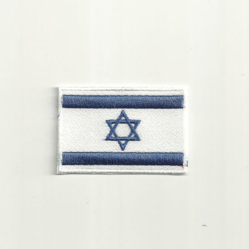 Tiny Star of David Patch Any Color Combo. Custom Made F45 - Etsy