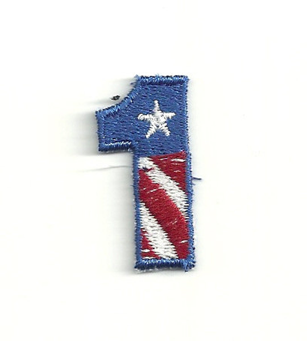 Tiny American Flag Numbers. Custom Made! LET7 - Etsy