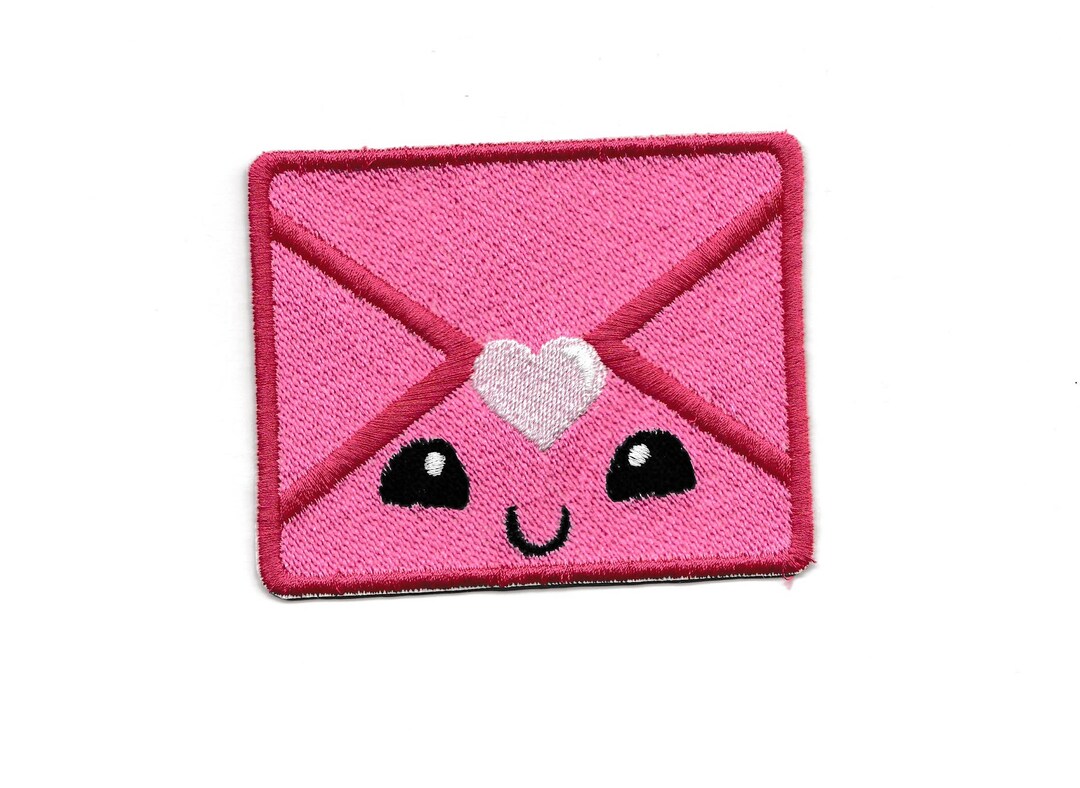 Happy Valentine's Email, Patch! Any Color! Custom Made! - Etsy