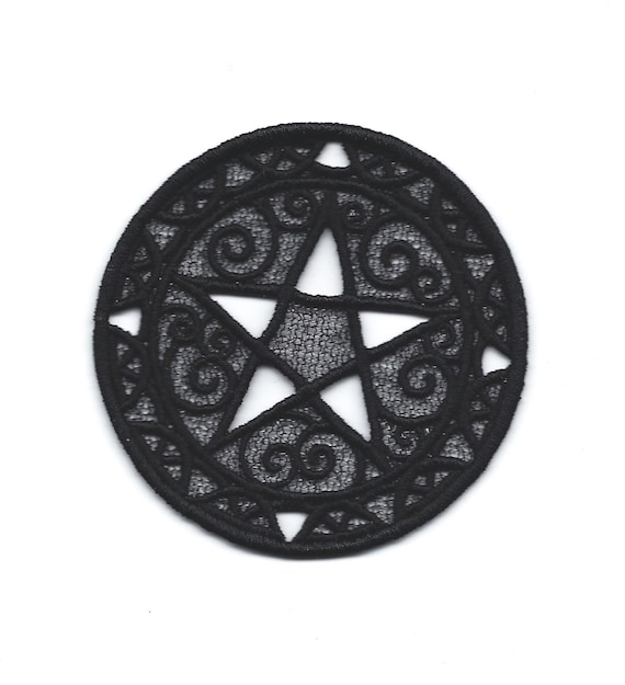 4 Pentagram Lace Custom Made Color | Etsy