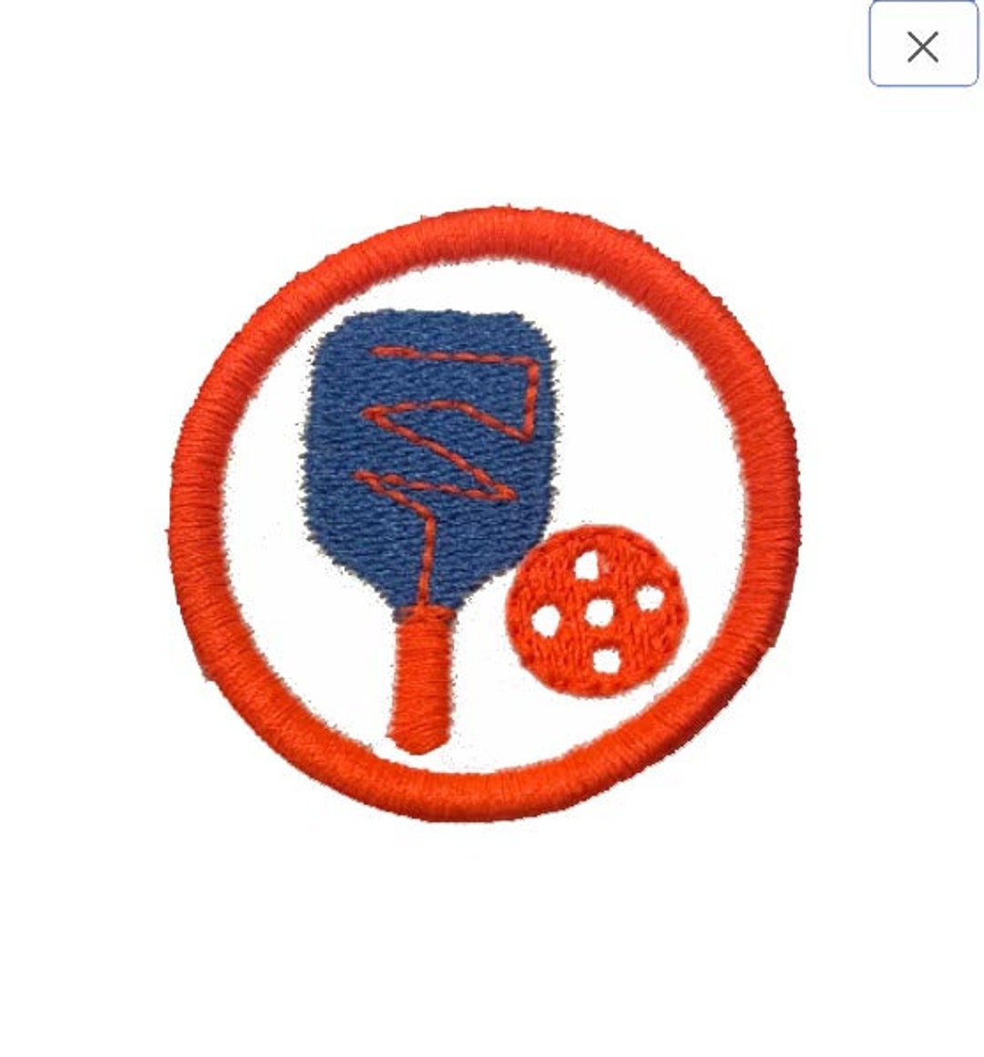 2" Pickleball Merit Badge, Patch! Any Color Combo! Custom Made! - Etsy