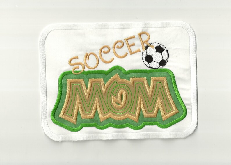 Soccer Mom Patch Any Color Combo Custom Made | Etsy