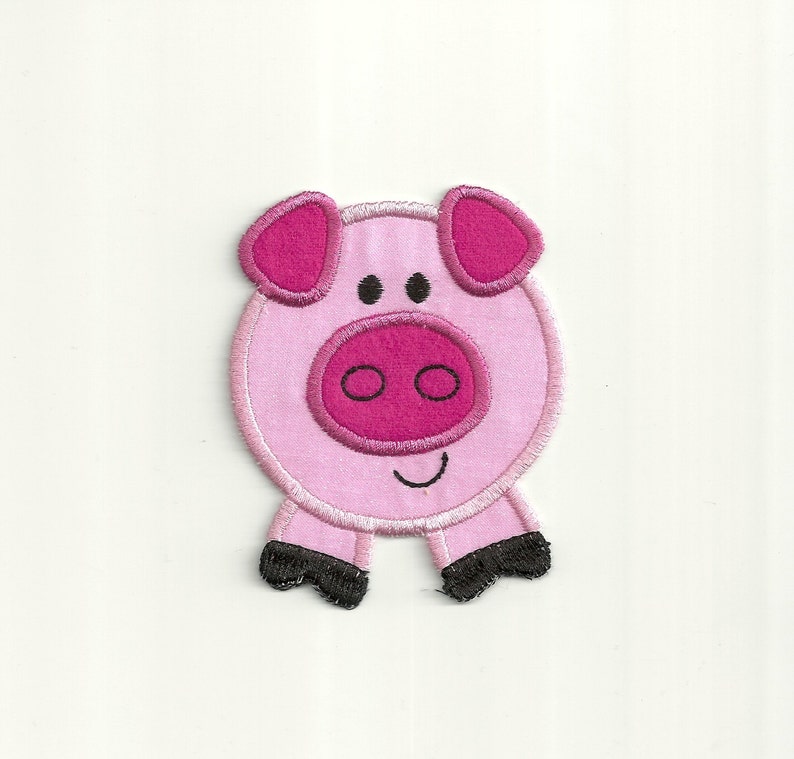 Cartoon Piggy Patch Custom Made! - Etsy