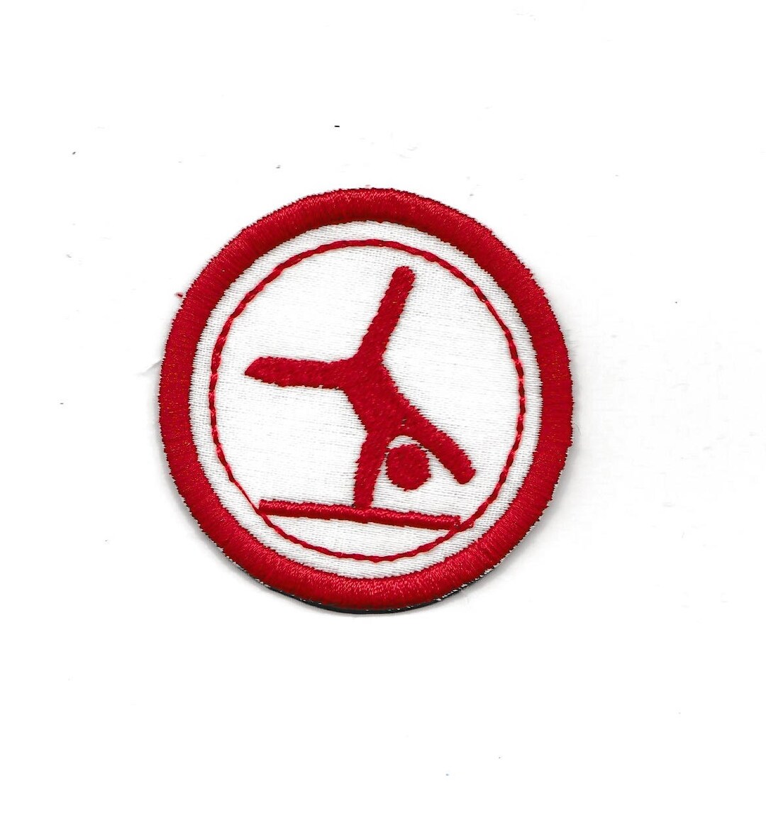 2" Tumbling Merit Badge, Patch! Any Color Combo! Custom Made! - Etsy