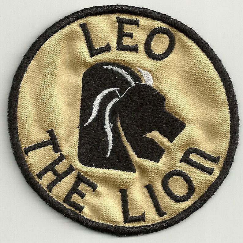 Leo the Lion Zodiac Patch Custom Made AP144 - Etsy