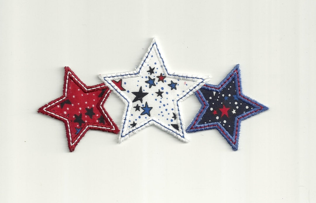 Patriotic, Triple Stars Patch. Toddler Size! Custom Made! - Etsy