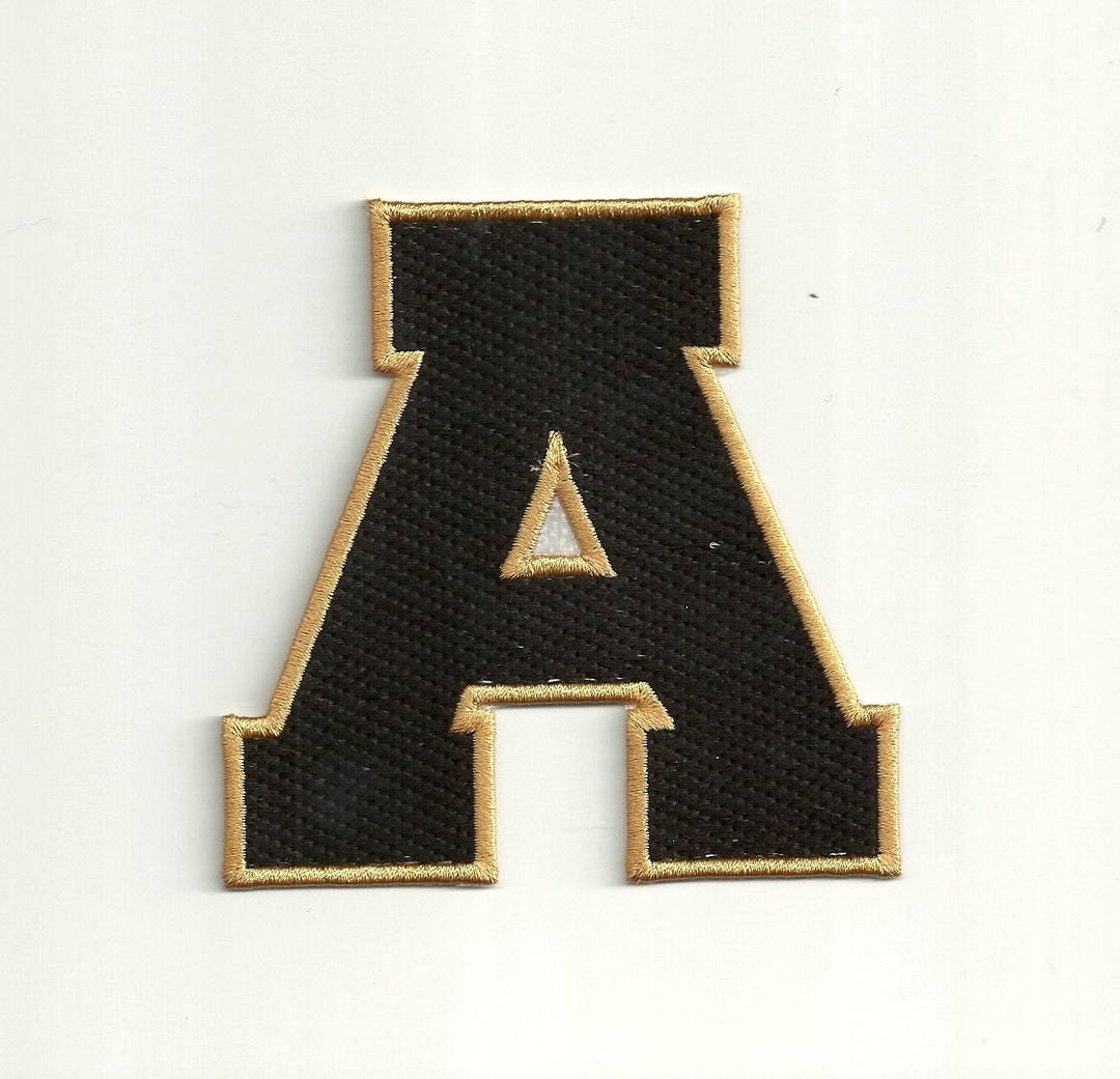 7" Varsity Letter Patch, Any Color Combo, Custom Made! - Etsy
