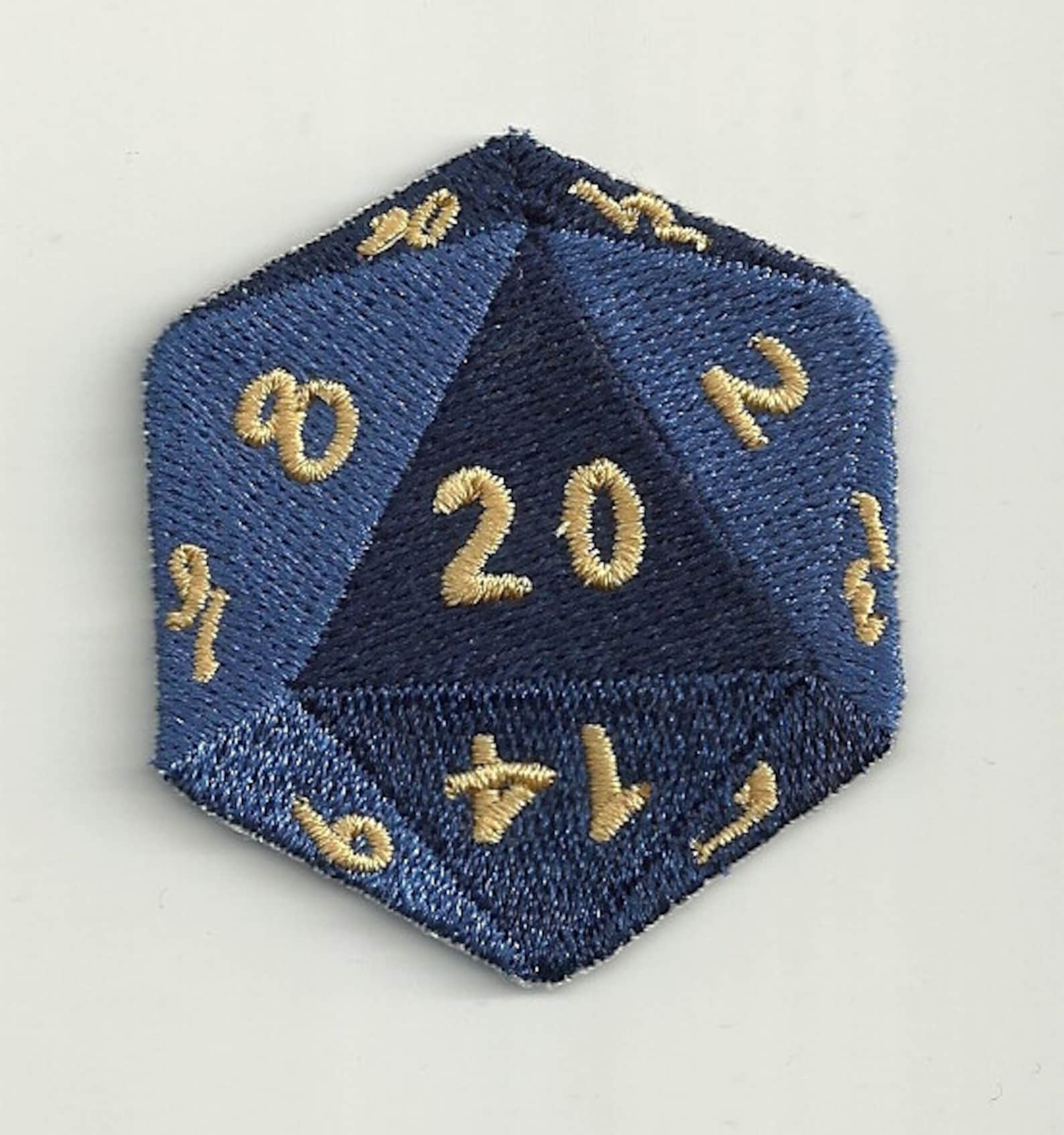 D-20 D&D Patch Any Color Combo Custom Made F16 - Etsy