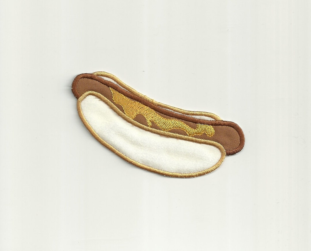 Hot Dog Patch! Custom Made! - Etsy