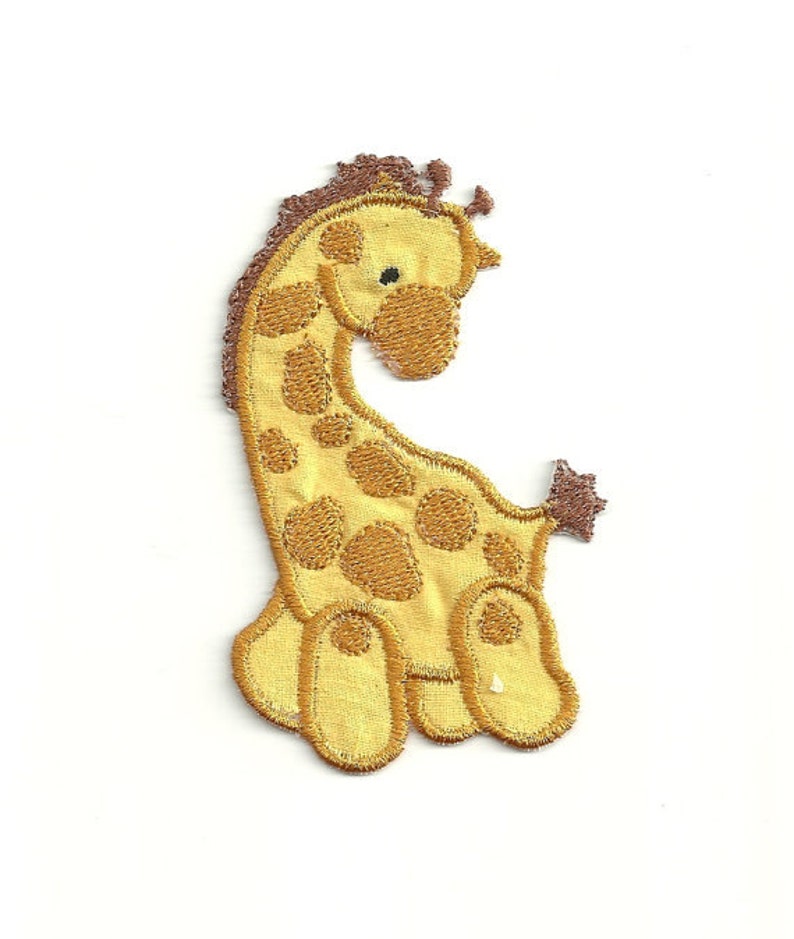 Baby Giraffe Patch Custom Made - Etsy
