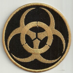 Biohazard Patch, Any Color Combo! Custom Made! - Etsy