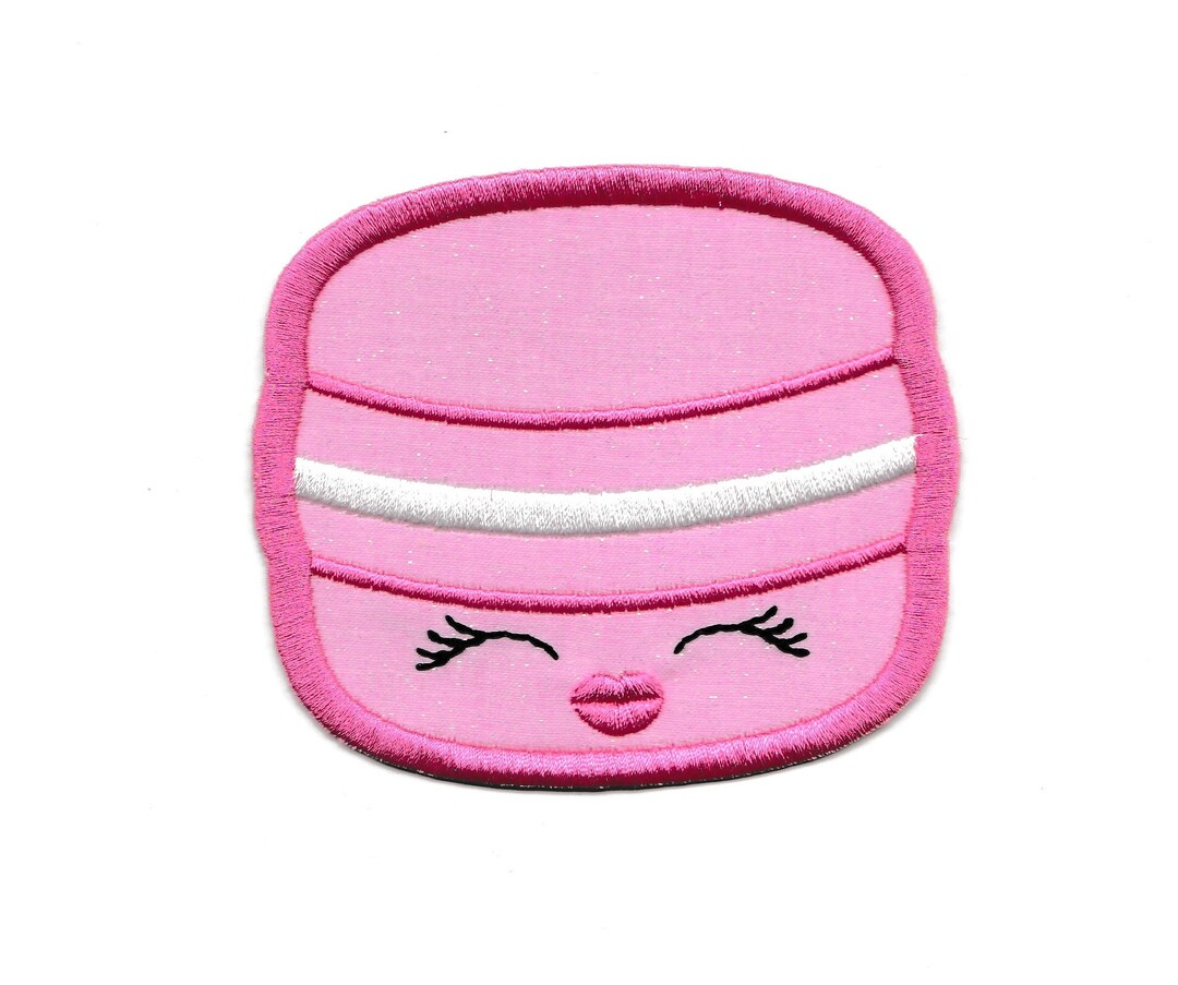 Happy Macaroon Patch! Custom Made! - Etsy