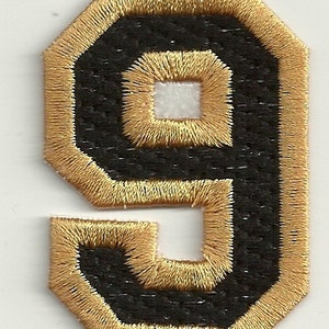 7" Varsity Number Patch, Any Color Combo, Large Custom Made! - Etsy