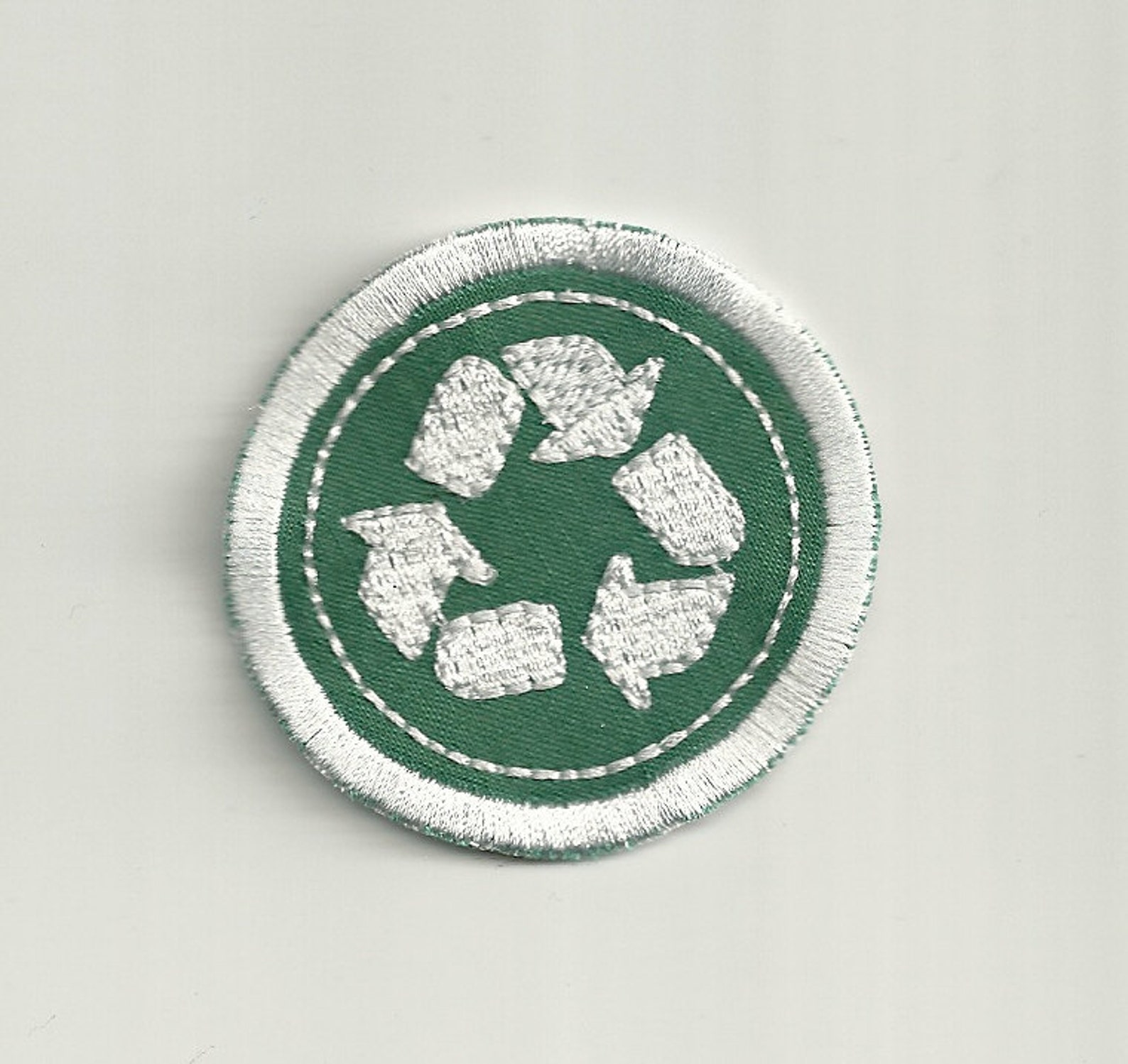 2 Recycling Merit Badge Patch Custom Made - Etsy