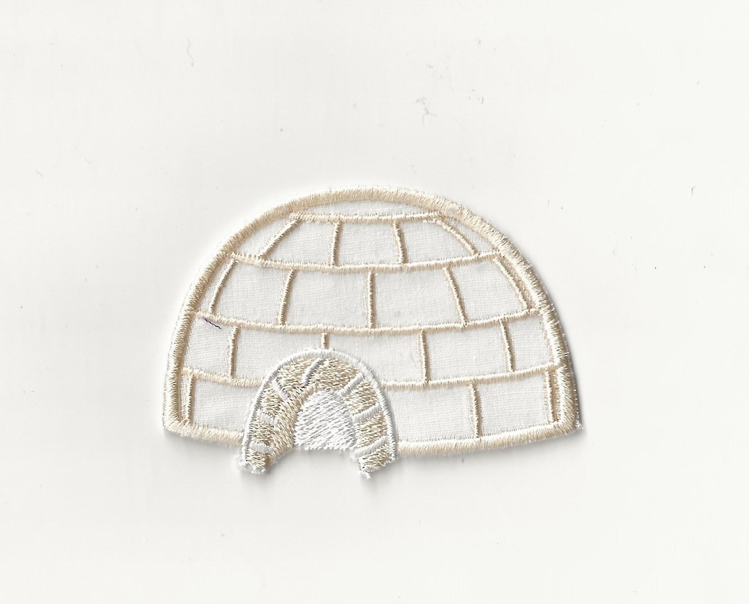 Igloo Patch! Custom Made! - Etsy