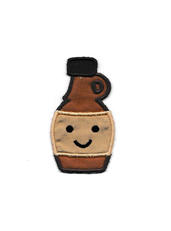 Happy Syrup Bottle Patch Custom Made | Etsy