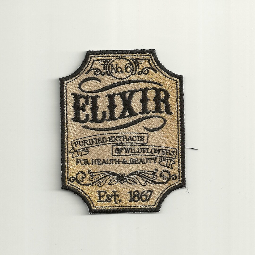 Apothecary, Elixir, Patch! Custom Made! - Etsy